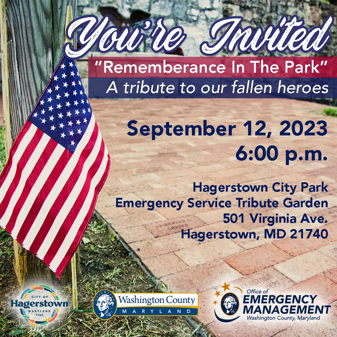 YOU'RE INVITED! 2023 Remembrance in the Park - Washington County