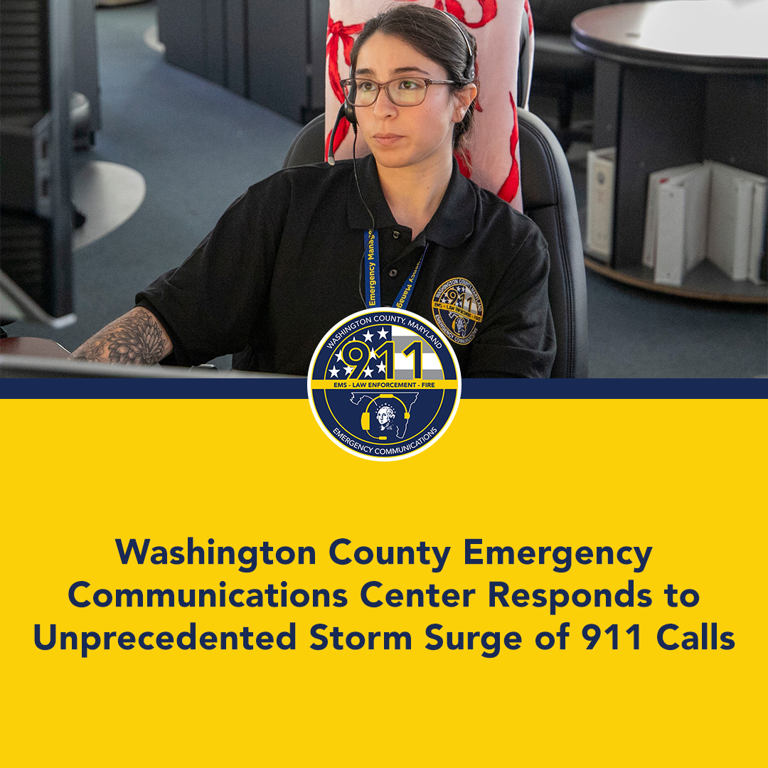Washington County Emergency Communications Center Responds to ...