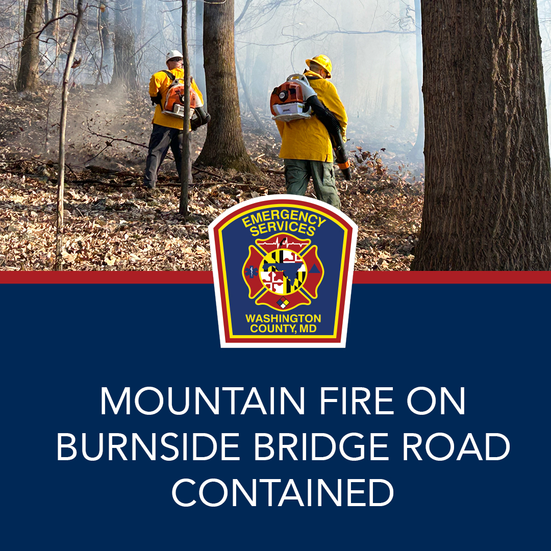 Mountain Fire on Burnside Bridge Road Contained - Washington County