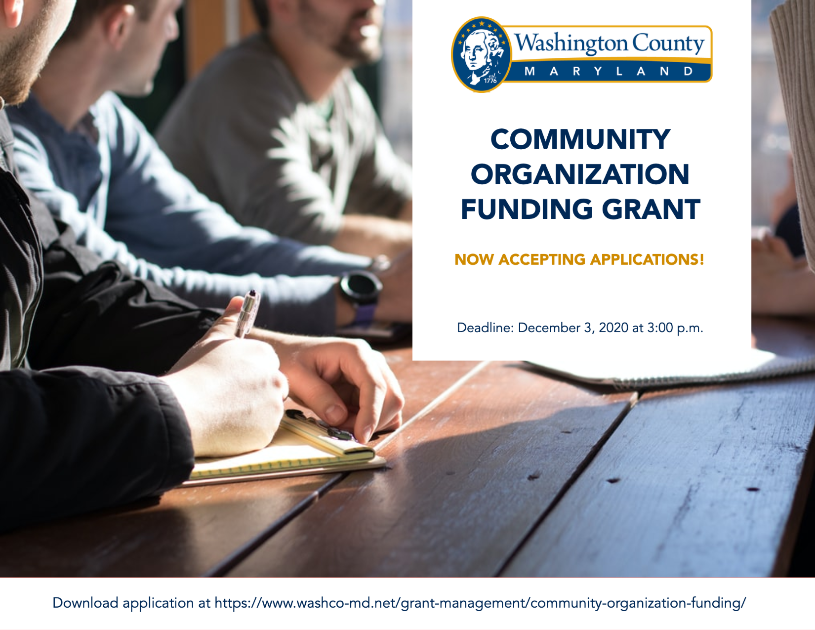 Washington County Accepting Applications for Community Organization ...