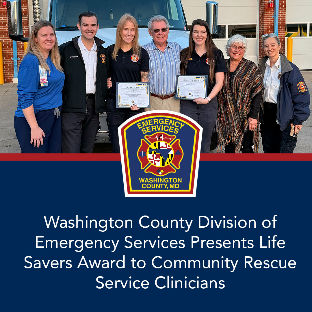 Washington County Division of Emergency Services Presents Life Savers ...