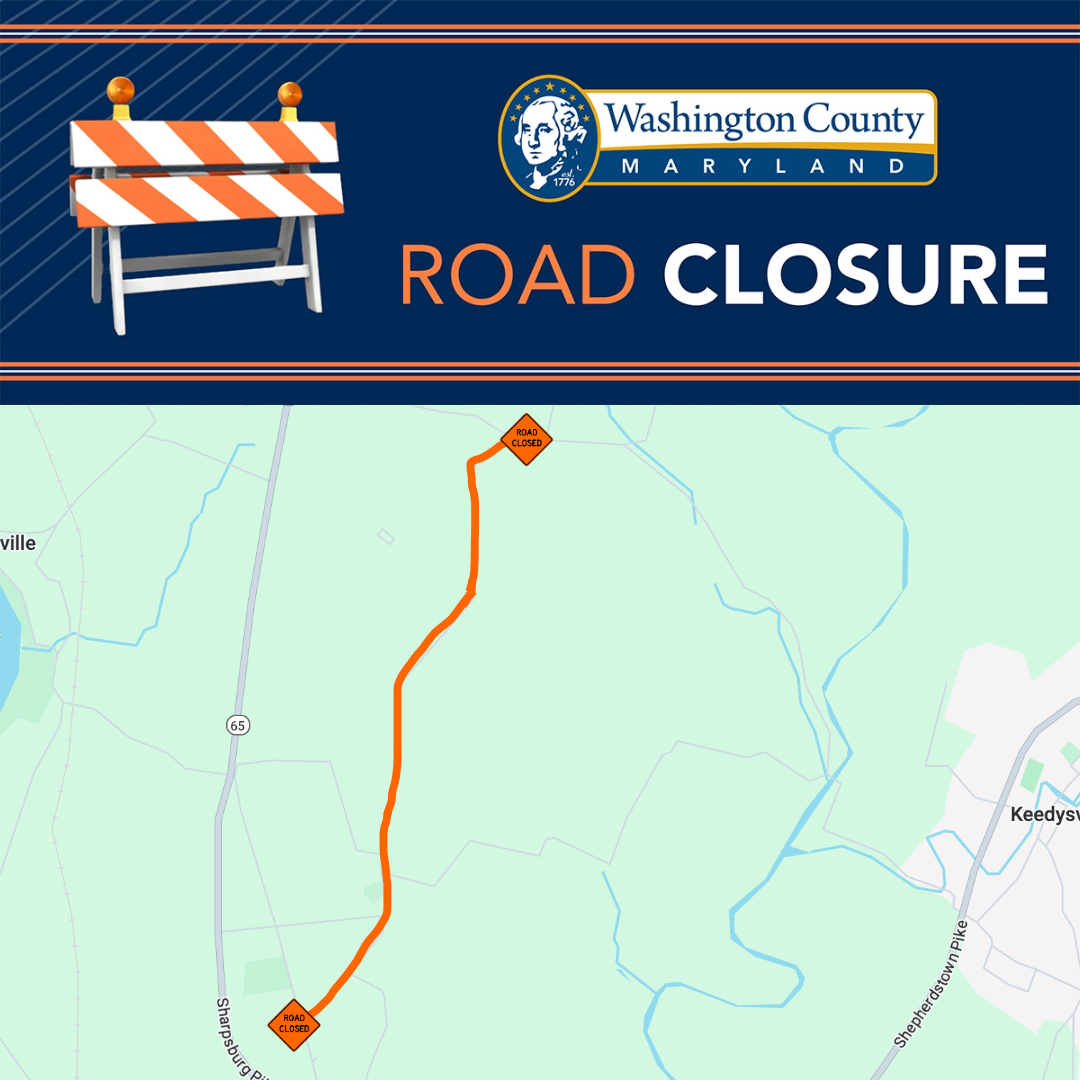 TRAFFIC ALERT: Road Closure on Smoketown Road - Washington County