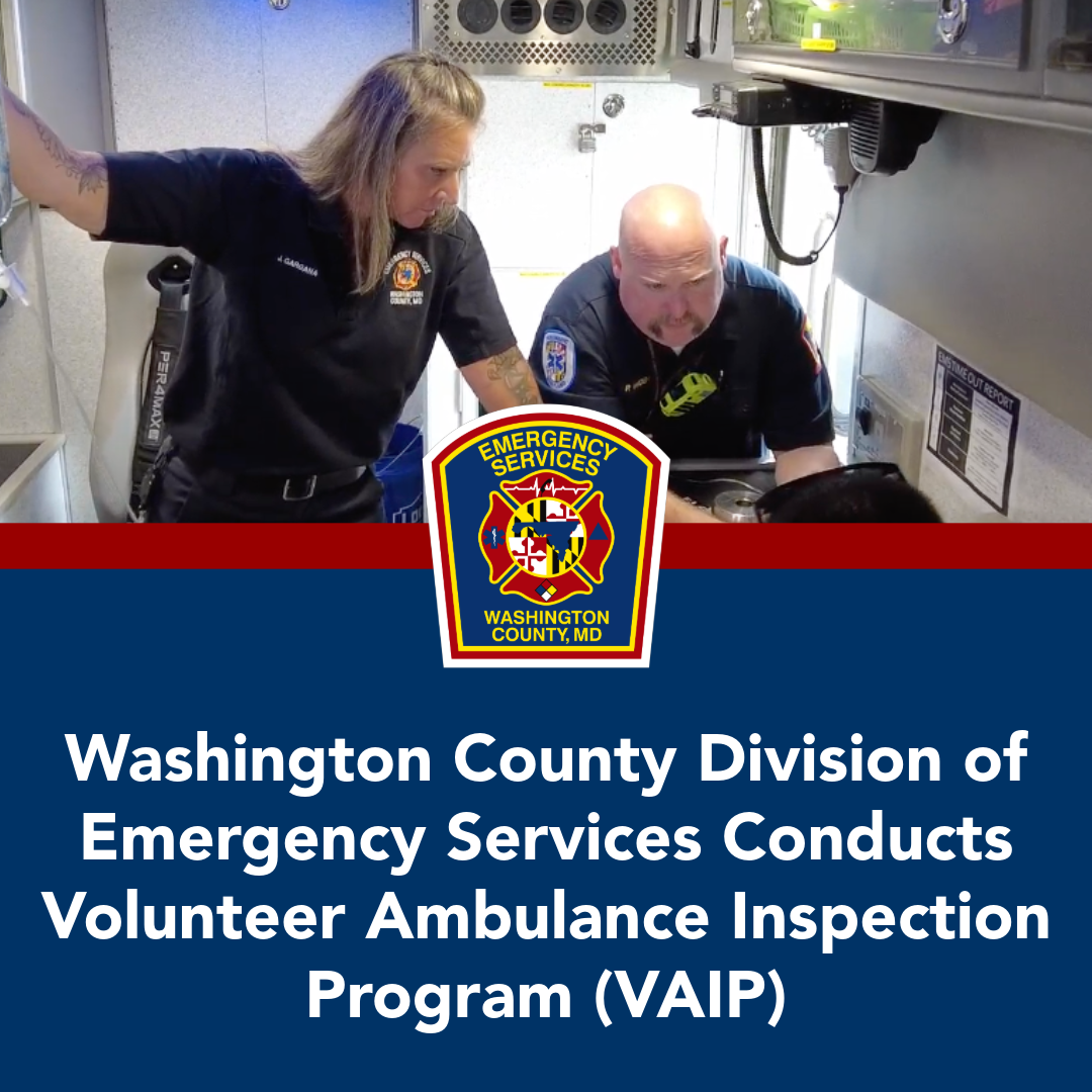 Washington County Division of Emergency Services Conducts Volunteer ...