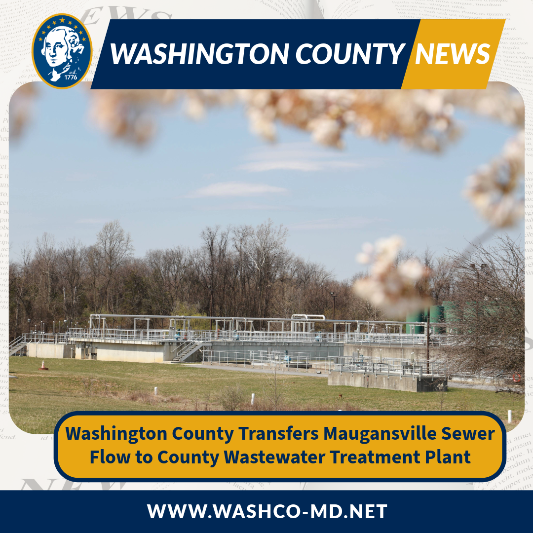 Washington County Transfers Maugansville Sewer Flow to County ...