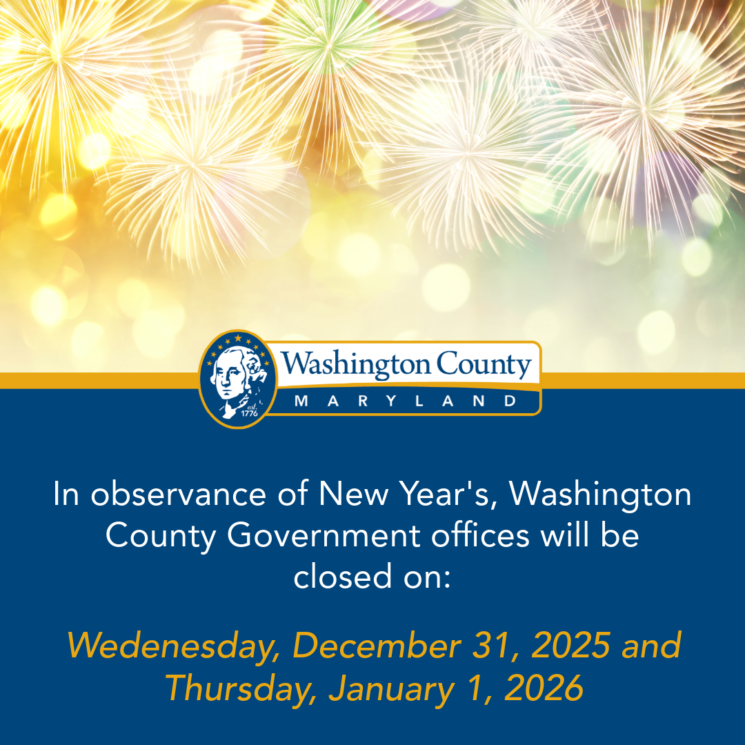 Washington County Government Closed for New Year's - Washington County