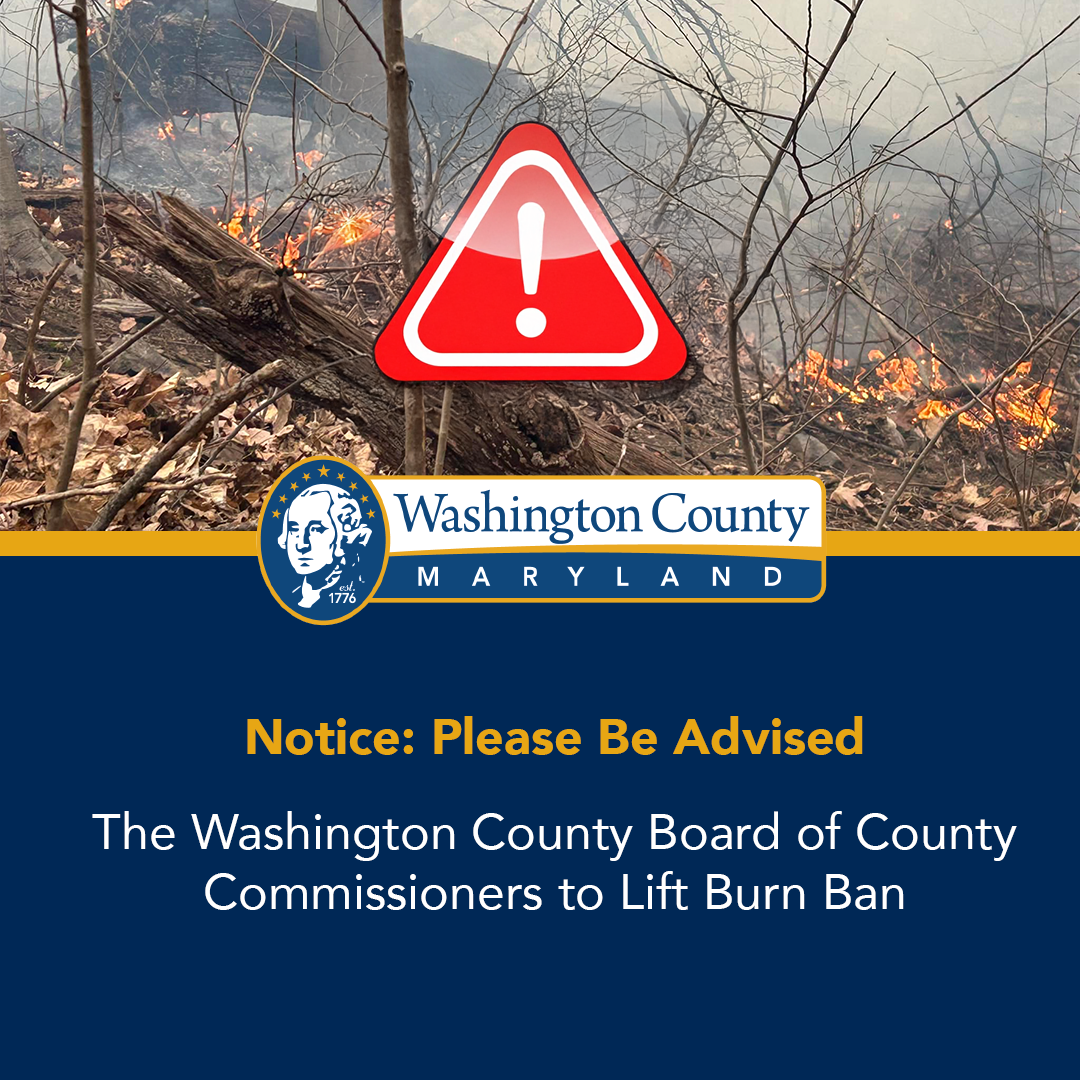 Washington County to Lift Burn Ban on Friday, March 21, 2025, at Noon ...