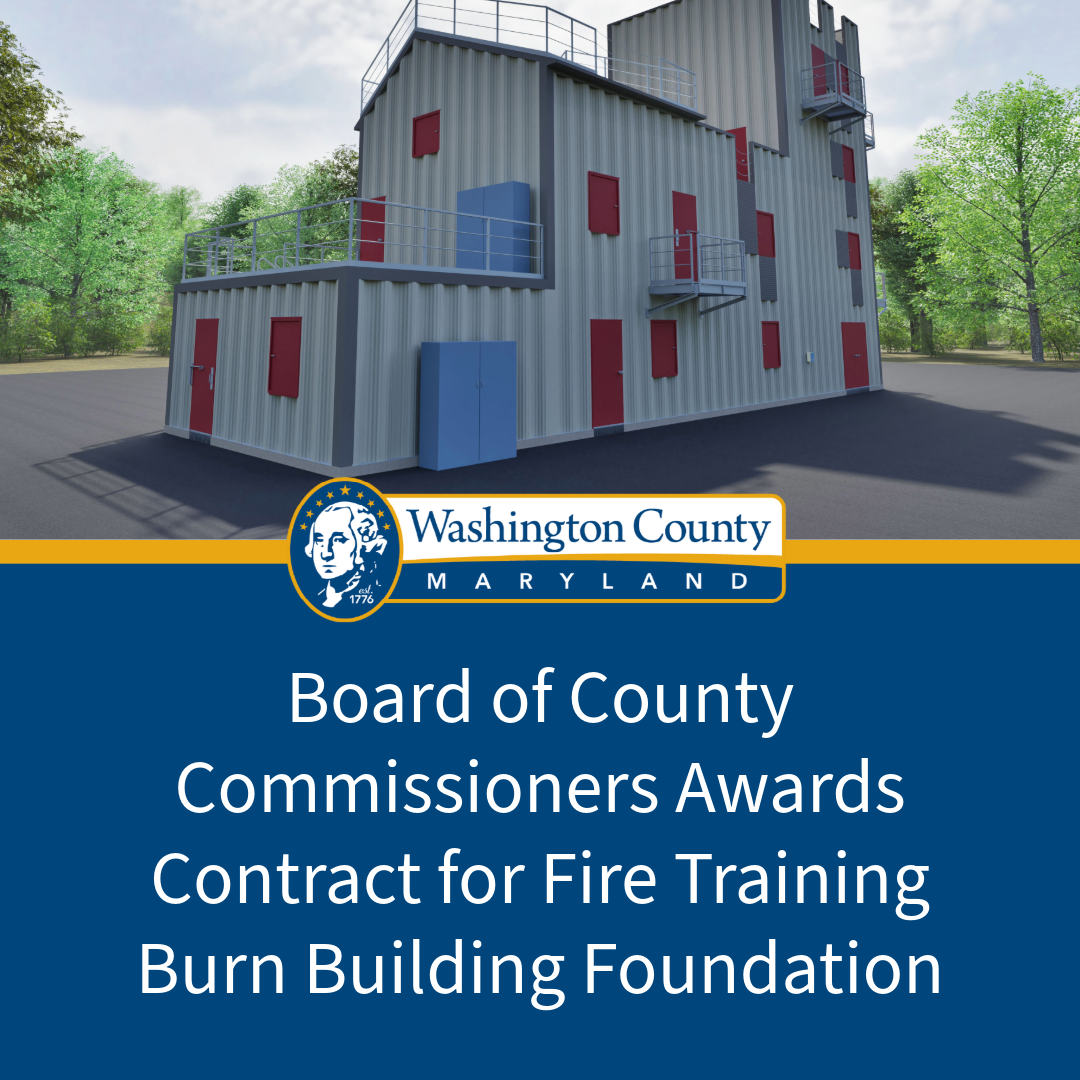 Board of County Commissioners Awards Contract for Fire Training Burn ...