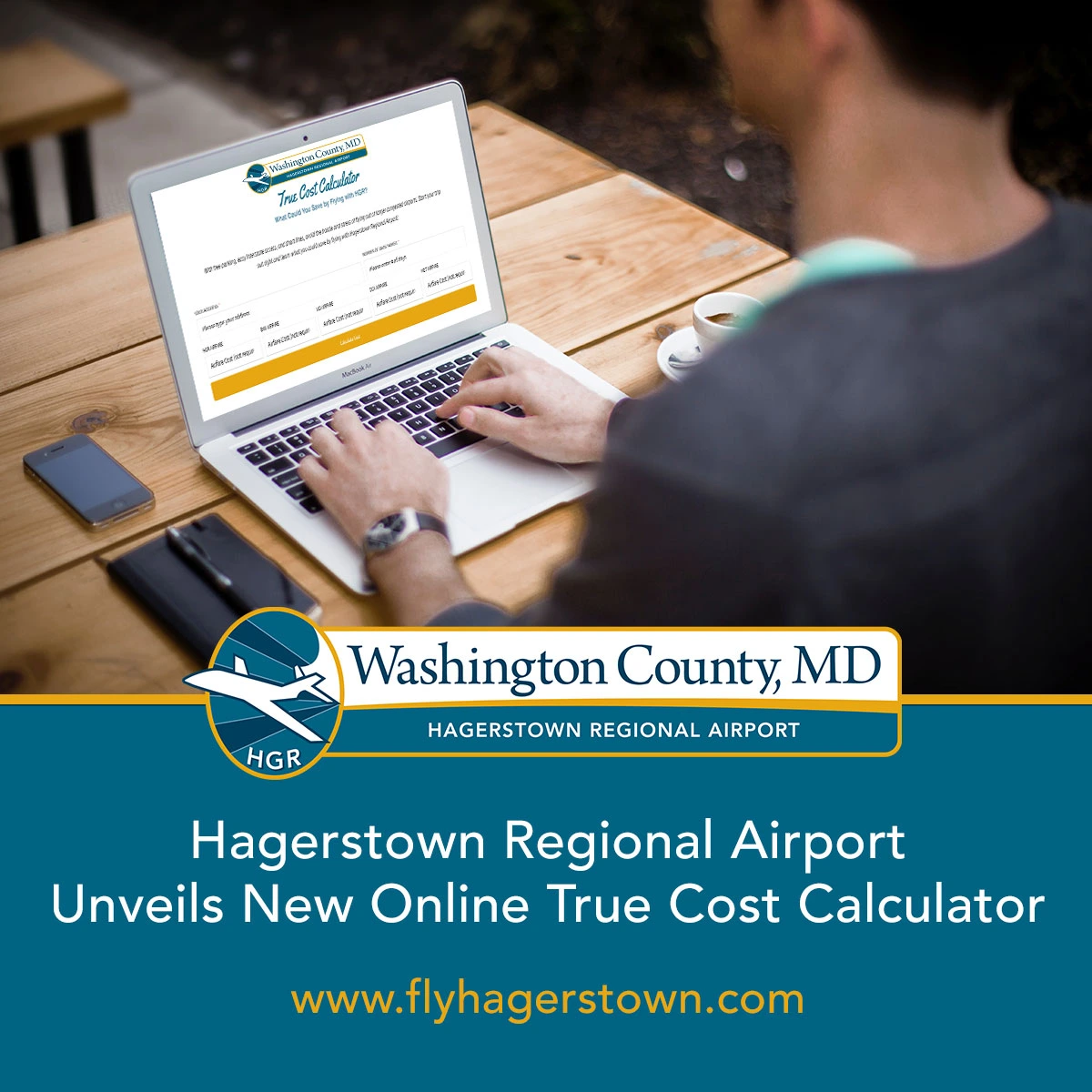 Hagerstown Regional Airport Unveils New Online True Cost Calculator ...