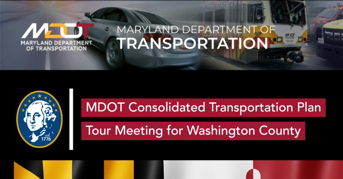 MDOT Consolidated Transportation Plan Tour Meeting - Washington County
