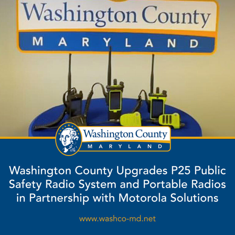 Washington County Upgrades P25 Public Safety Radio System and Portable ...