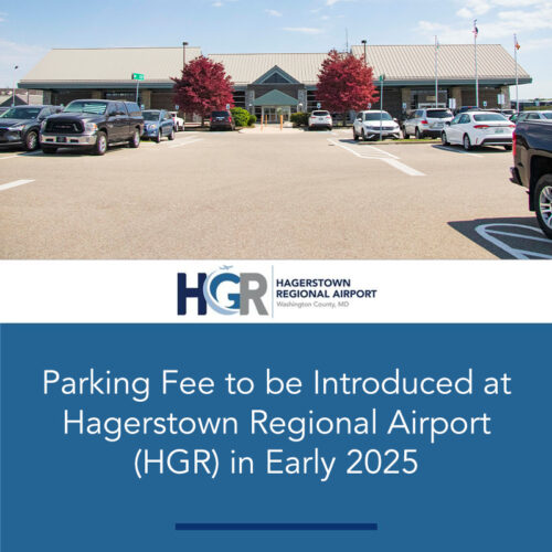 Parking Fee to be Introduced at Hagerstown Regional Airport (HGR) in ...
