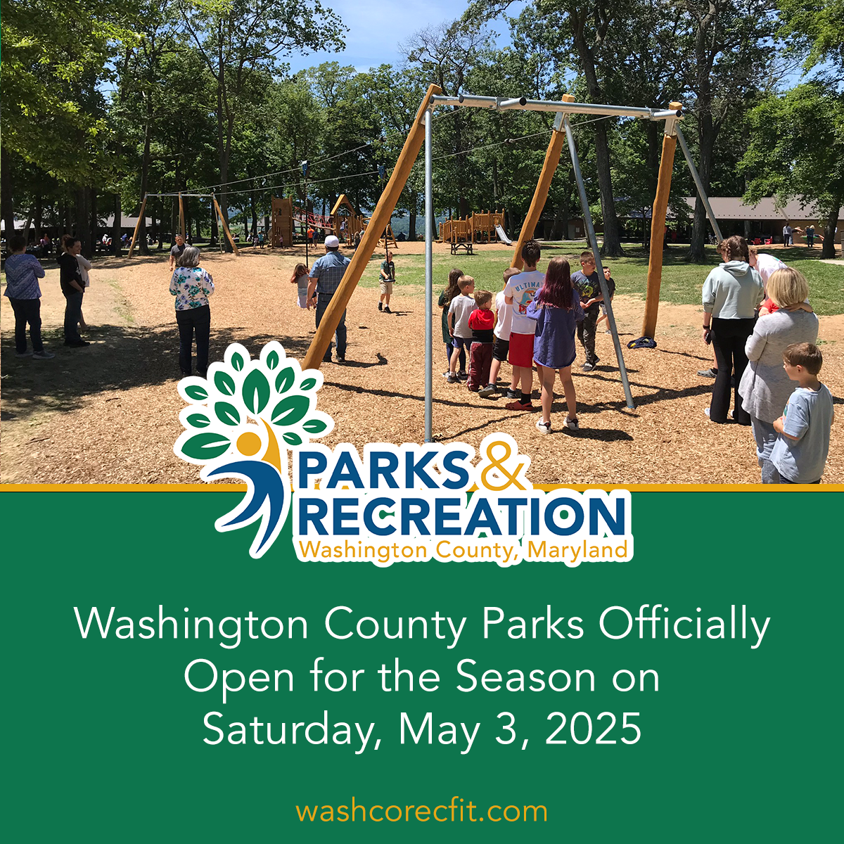 Washington County Parks Officially Open for the Season on Saturday, May ...