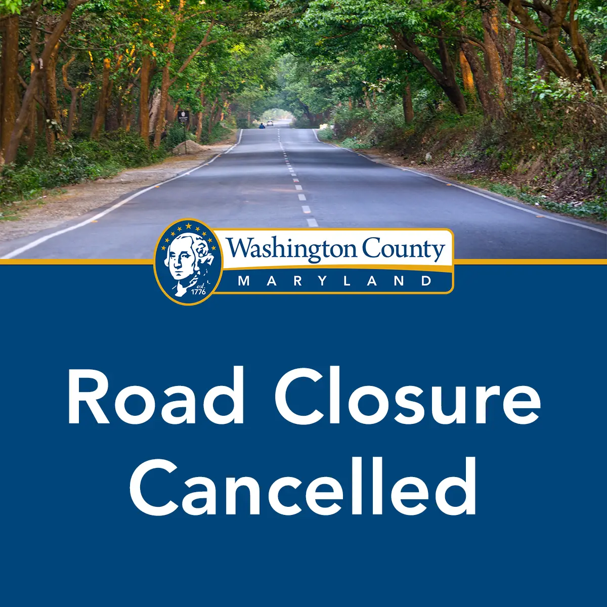 TRAFFIC ALERT: Howell Road Closure Cancelled - Washington County