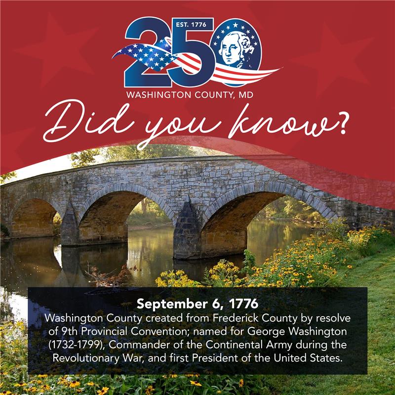 Washington County 250th Anniversary - Washington County